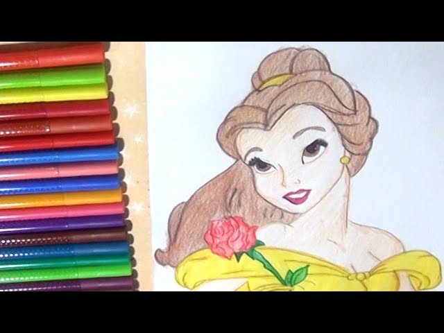 Dibujo A Lapiz De Bella Disney Montaje De La Bella Durmiente 4 Las