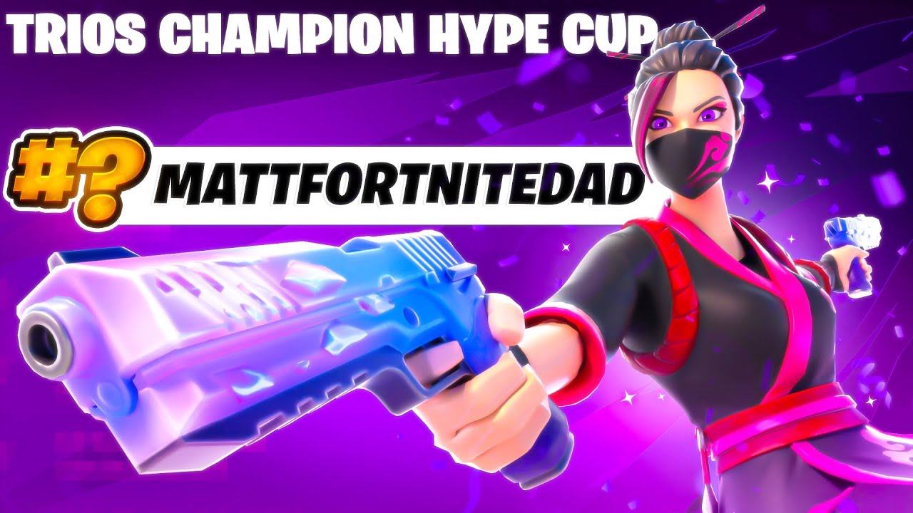 My First TOP 50 in Champs!! (Trios Champion Hype Cup) - YouTube