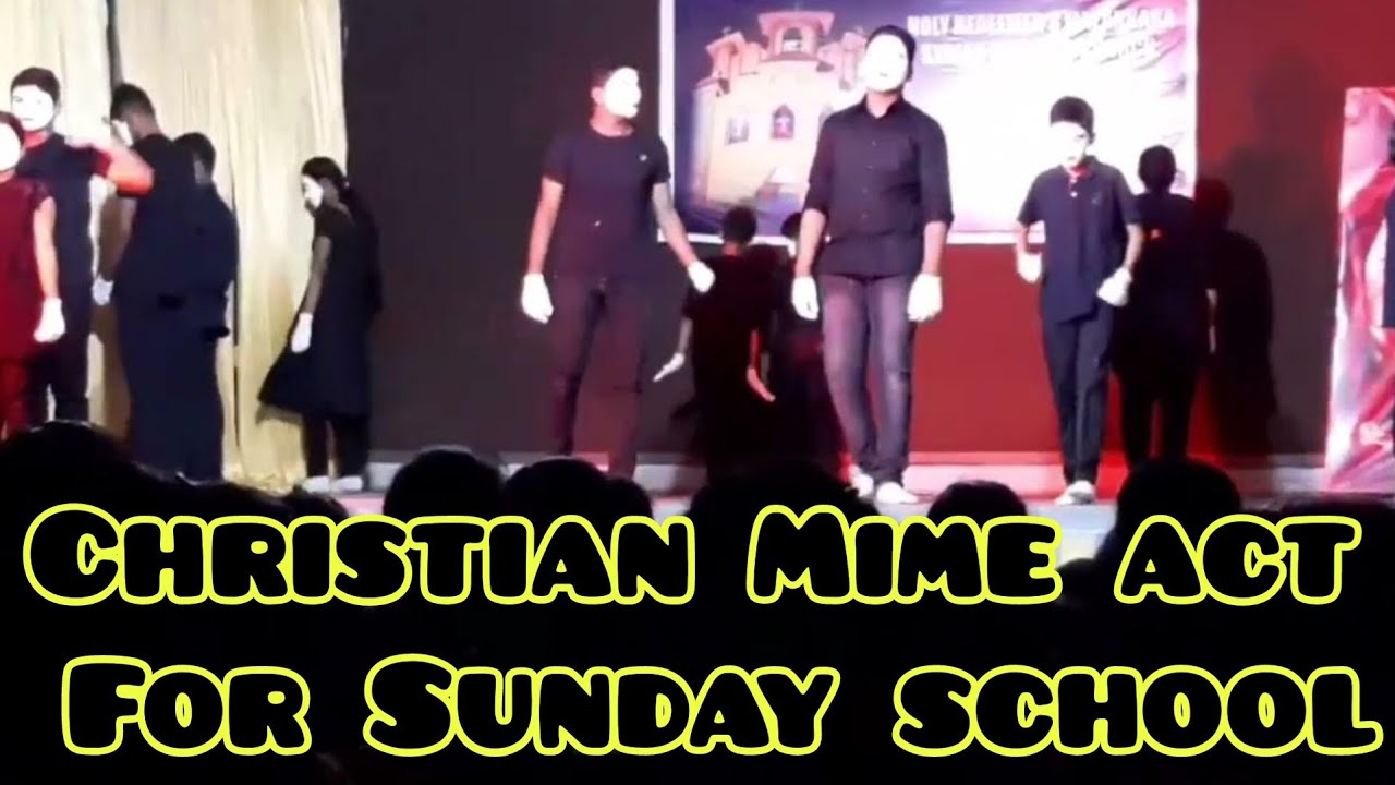 Christian Mime act | Best mime by catechism students | #Mime for Sunday ...