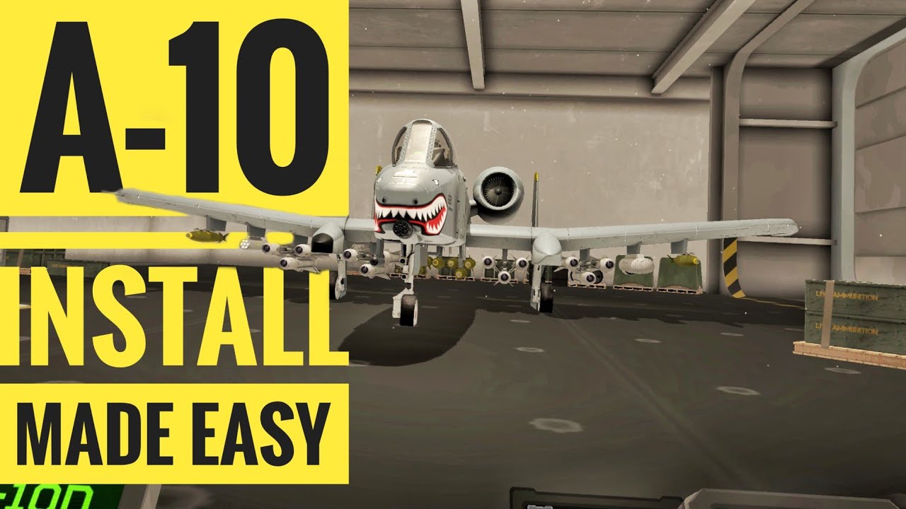 How to Install A10 and other old mods VTOL VR - YouTube