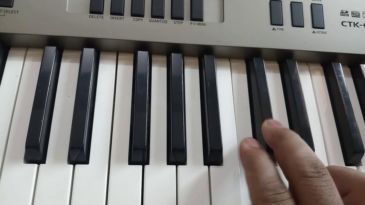 Ruk jana nahi tu kahin Haar ke.. keyboard, Harmonium notes - YouTube