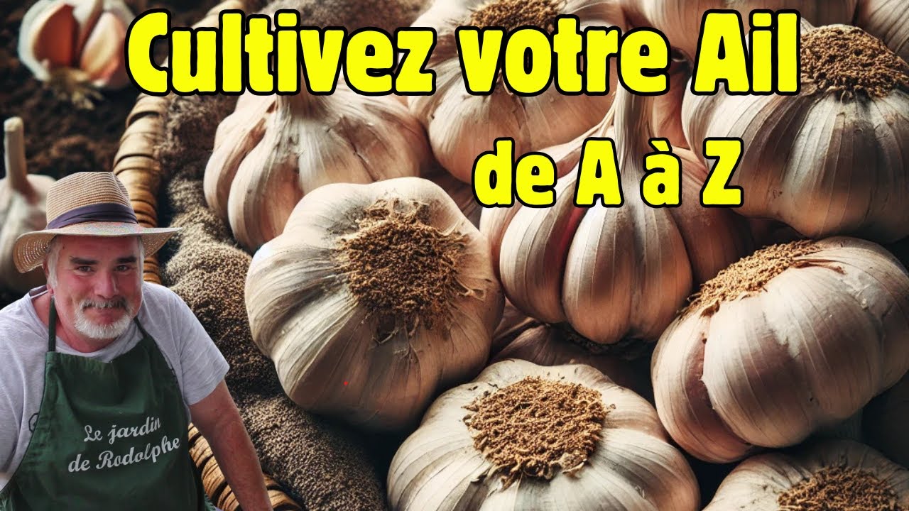 Quelle est la meilleure période pour planter l'ail au jardin ? - YouTube