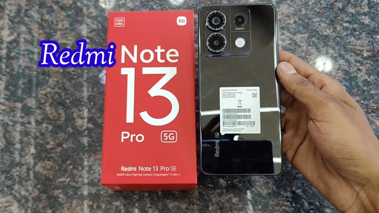 Redmi Note 13 Pro 5G Unboxing 🔮 - YouTube
