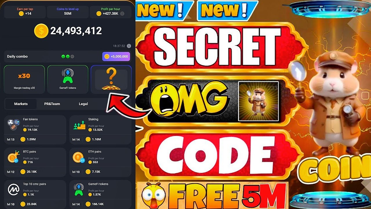 Hamster Daily mission Combo How to complete 14 june // #hamsterkombat ...