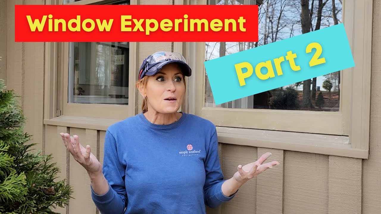 WINDOW EXPERIMENT - PART 2 : Replacement Window VS Traditional Wood Window - YouTube