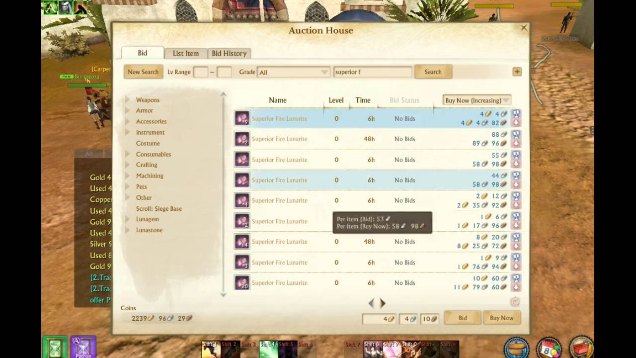 End of free lunarite xmas event invest now before price jump Archeage ...