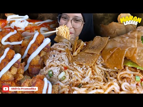 CEPAT KALI HABISNYA !! NAGIH MAKAN MIE BOSSMAN, UDANG RAMBUTAN DAN ...