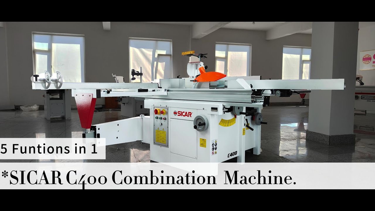 WinMax C400 Combination Machine with 5funtions Planer Thicknesser ...
