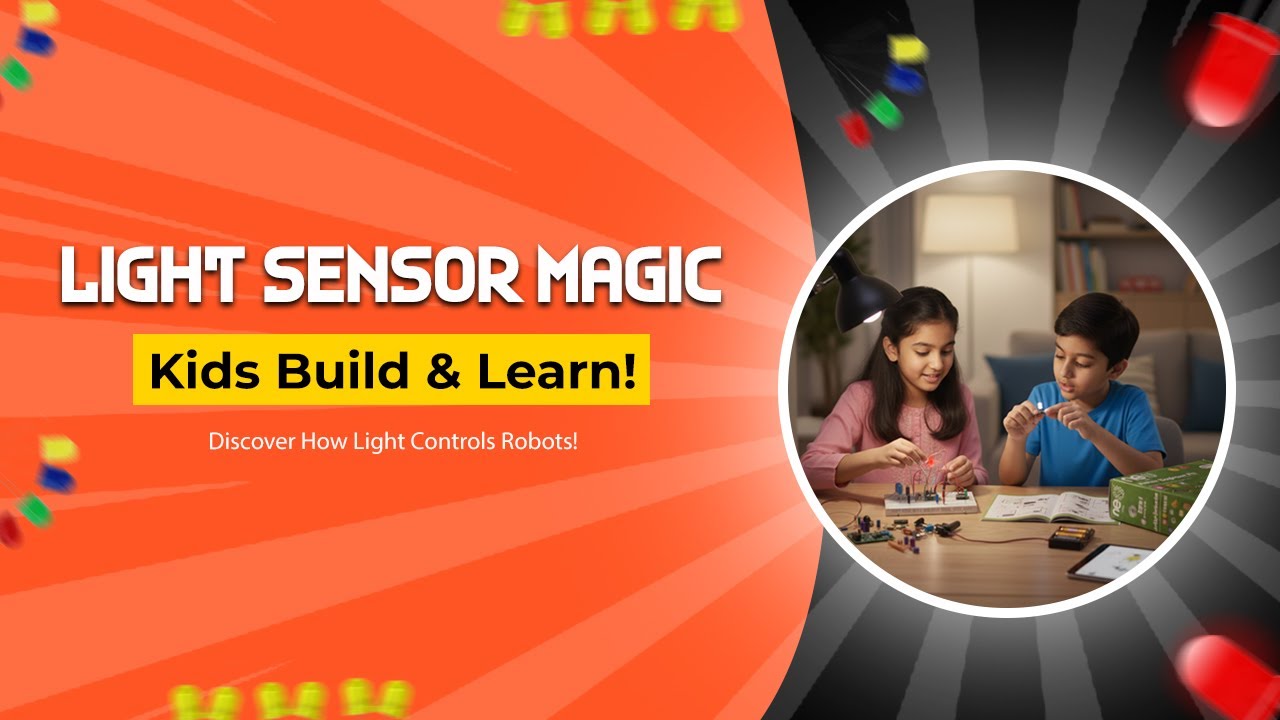 Automatic Light Sensor Project | NEOD Labs ElectroPlay Board Tutorial ...