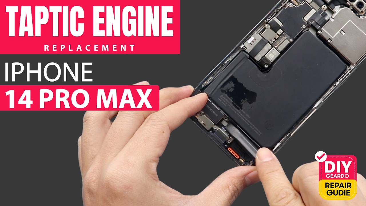 iPhone 14 Pro Max Taptic Engine Replacement - YouTube