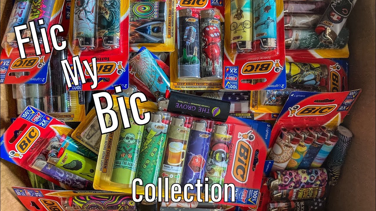 Flic My Bic Lighter Collection - YouTube