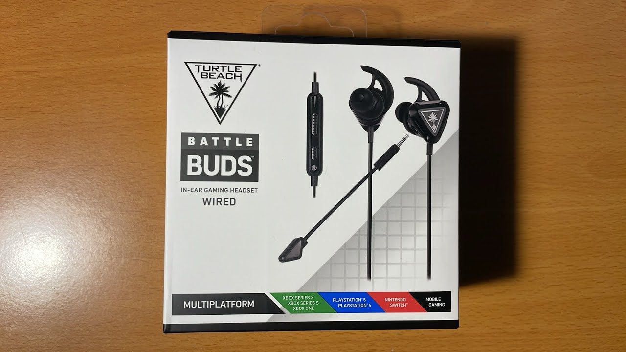 TURTLE BEACH BATTLE BUDS IN EAR GAMING HEADSET AMAZON - YouTube