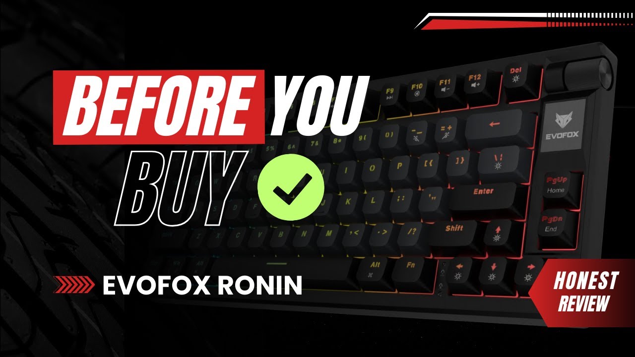 Watch This before buying EVOFOX RONIN - Honest review + Modding - YouTube