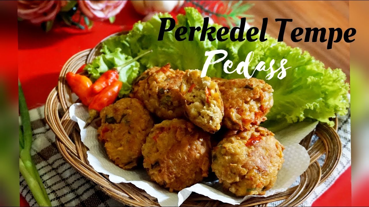 Perkedel Tempe Pedassss || Resep Simpel dan Enaak banget - YouTube