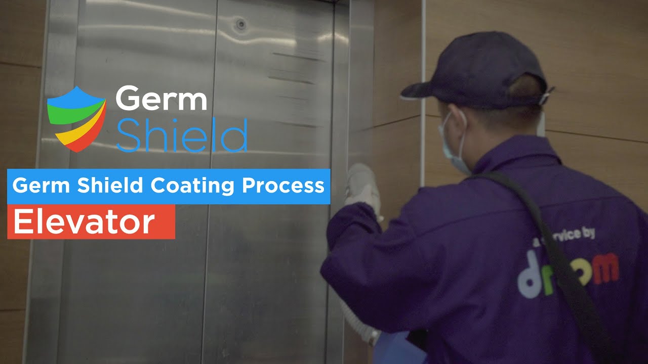 Germ Shield on Elevator - A Service by Droom - Tech-Driven Sanitization ...