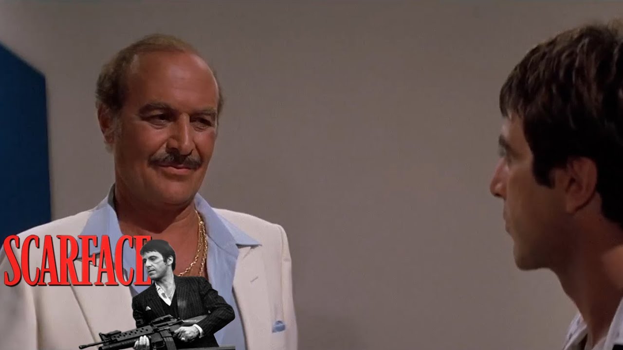 Scarface (1983): Conociendo a Frank López (doblaje mexicano) || MHCP ...