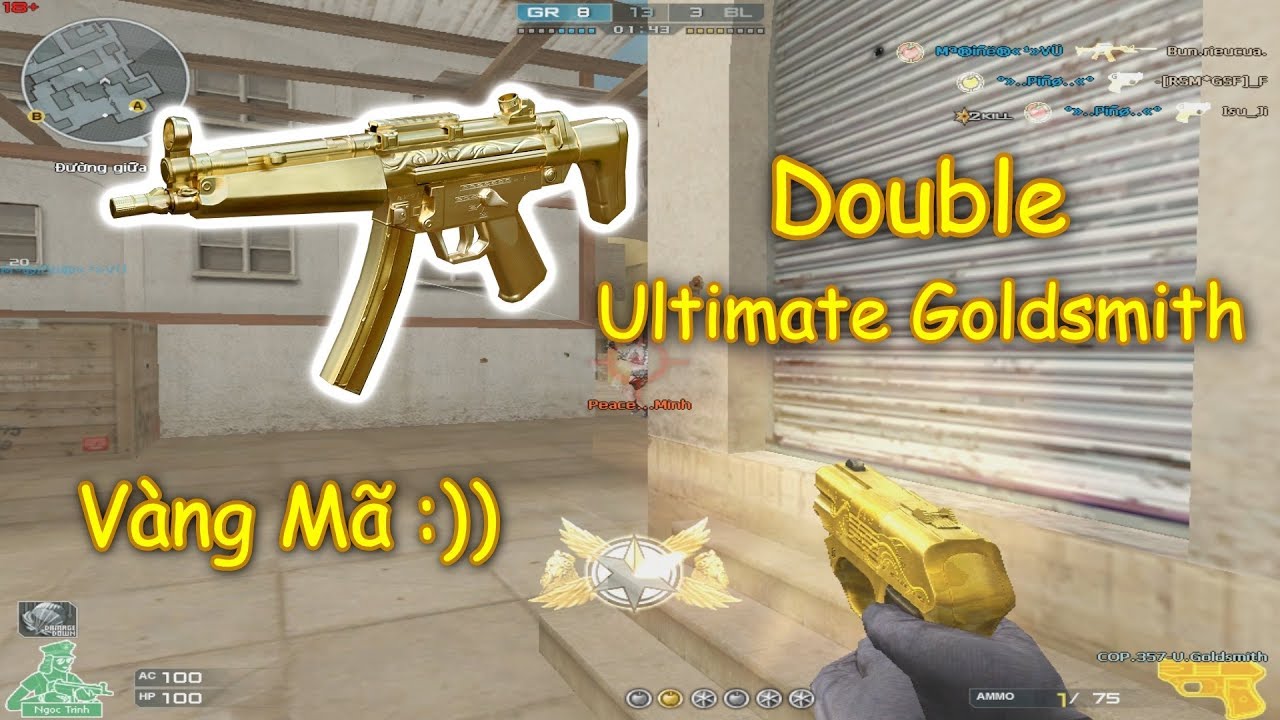 [ Bình Luận CF ] MP5 + COP 357 Ultimate GoldSmith | *»..Pïñö..«* - YouTube