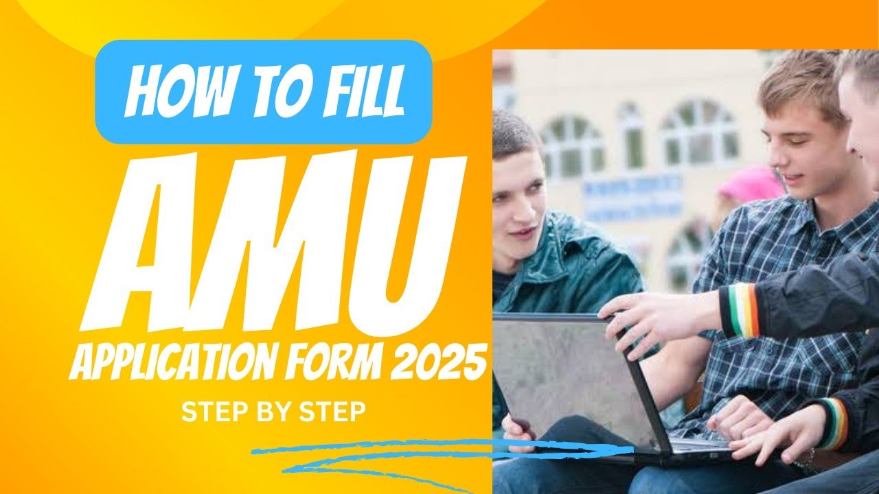 AMU Form Filling Guide | Step-by-Step - YouTube