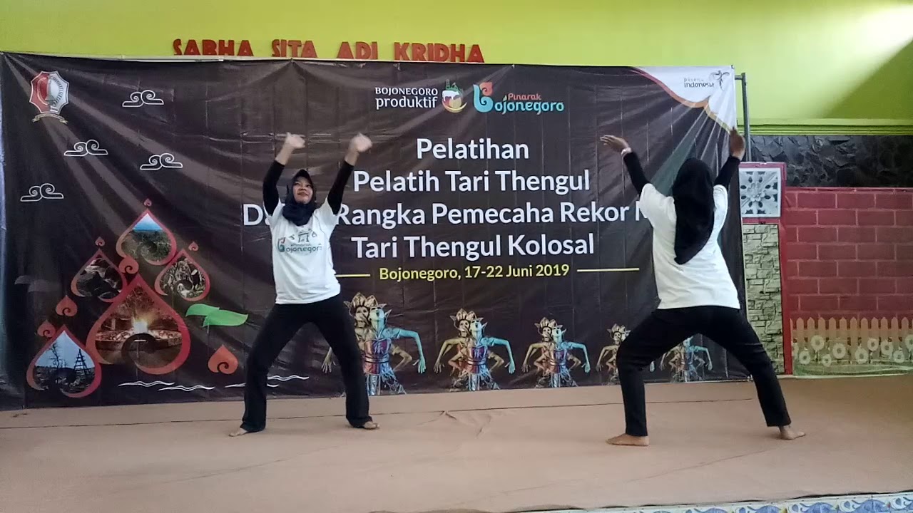 Pelatihan Pelatih Tari Thengul, Guru PAUD se Kabupaten Bojonegoro ...
