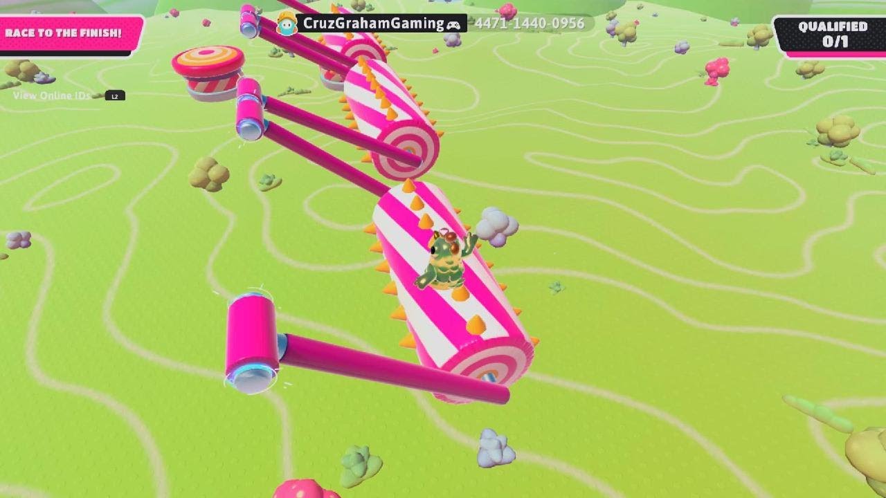 Fall Guys New Map Bonkus Walk World Record 4471-1440-0956 - YouTube