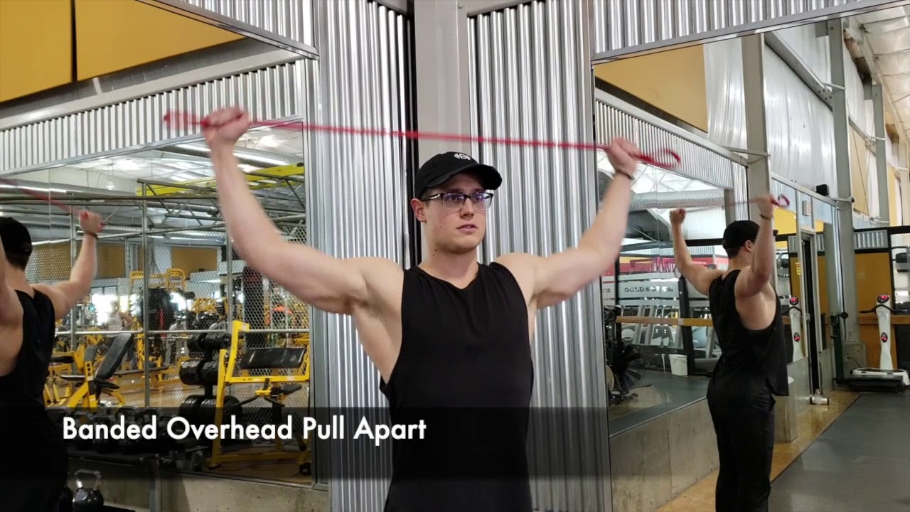 Banded Overhead Pull Apart - YouTube
