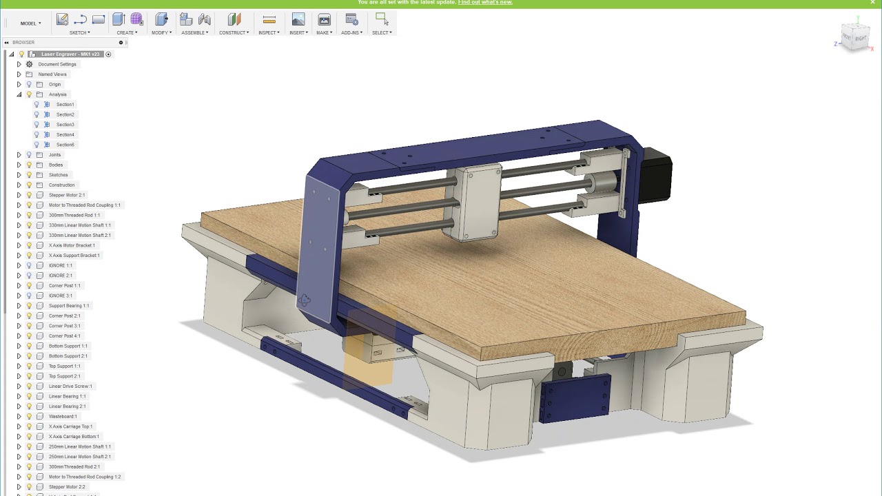 How To Use Cross Sectional Views In Fusion 360 YouTube How To Use Cross Sectional Views In Fusion 360 YouTube