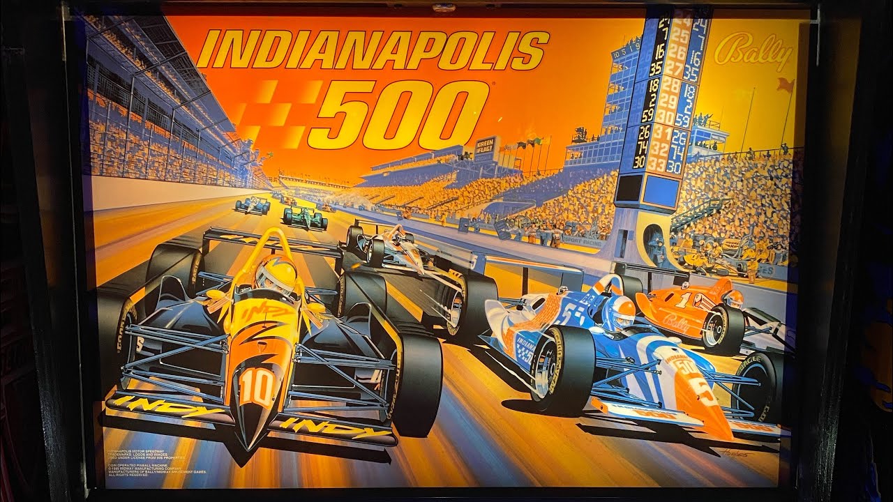 Bally Indianapolis 500 Pinball Pickup! The One That Previously Got Away ...