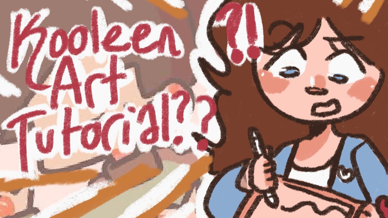 i followed a kooleen art tutorial?!? - YouTube