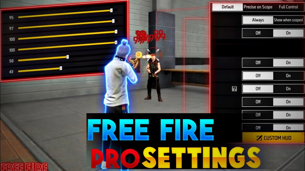 FREE FIRE PRO (SETTINGS ) 2023|| FREE FIRE HEADSHOT SETTINGS⚙️ - YouTube