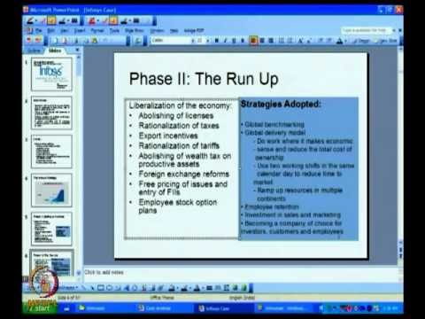 Mod-04 Lec-19 Case Analysis - 2 & SFAS Matrix - YouTube