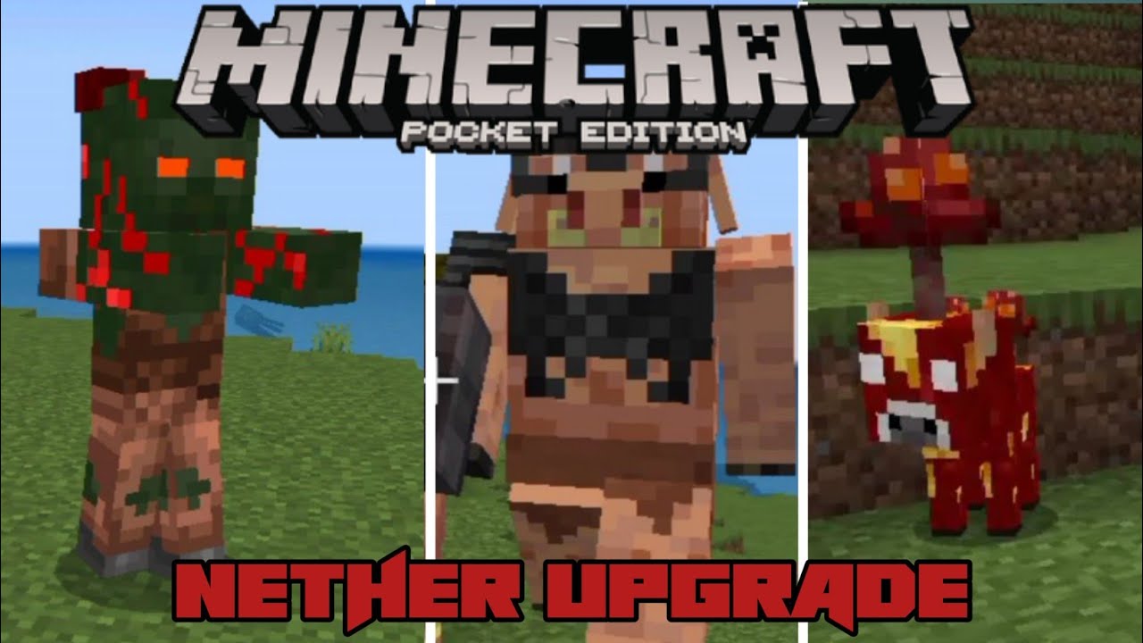 Ada Mob Baru di Nether!! Minecraft Pe Addon || Nether Upgrade Addon ...