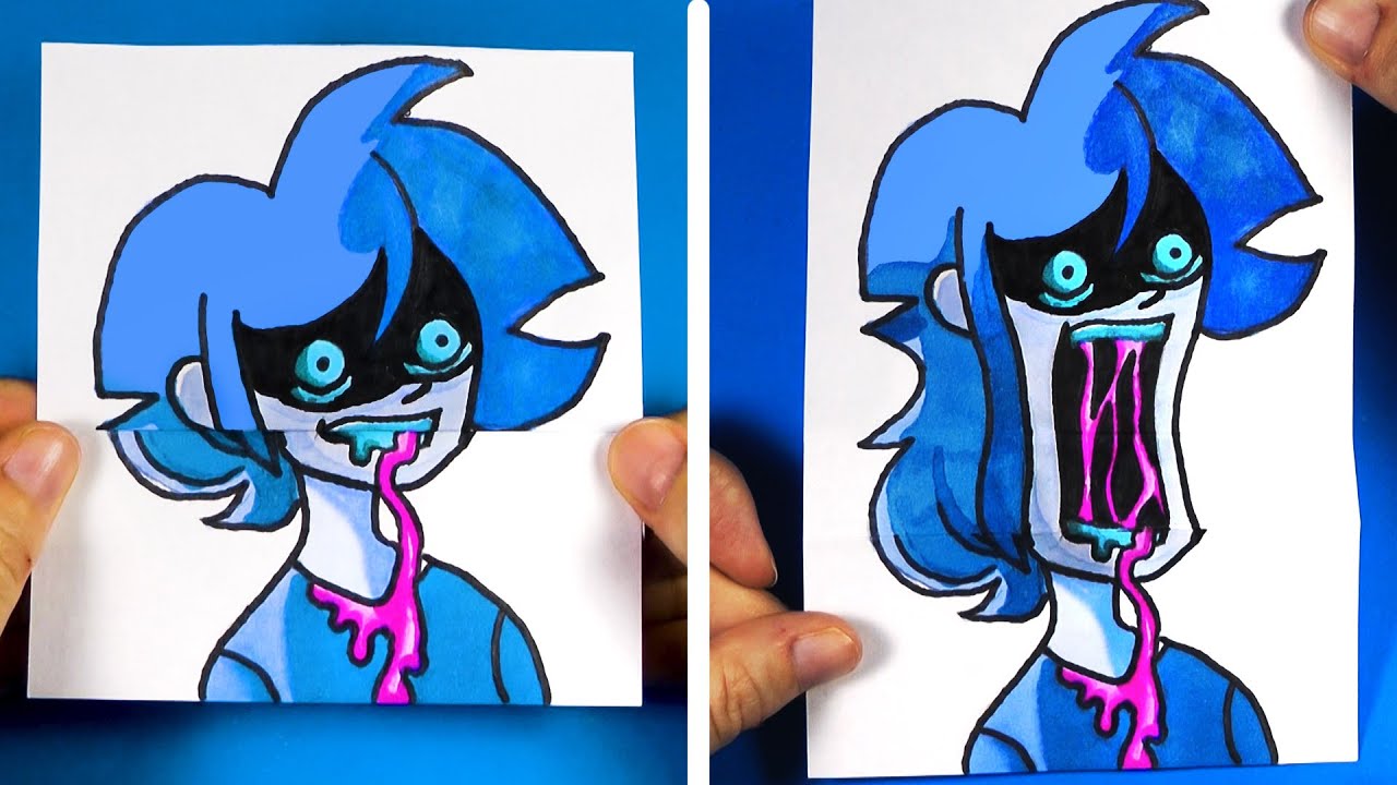 COOL FNF Transformation Starving Artist | Drawing Friday Night Funkin ...