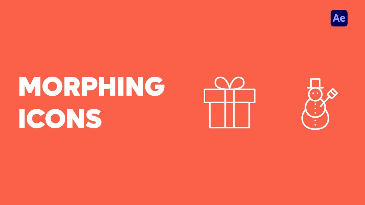 Morphing Icons for Beginners in After Effects - YouTube