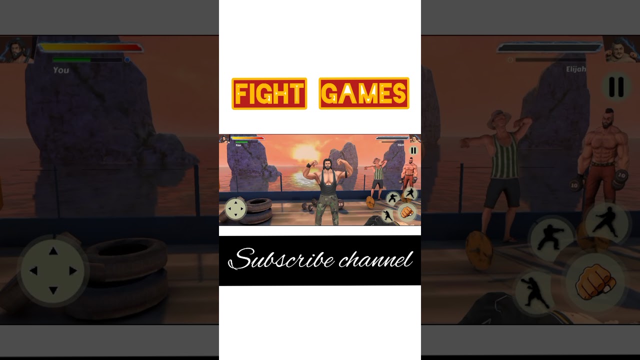 Gym Fighting Games bodybuilder trainer fight|| GAMEPLAY MODE # ...