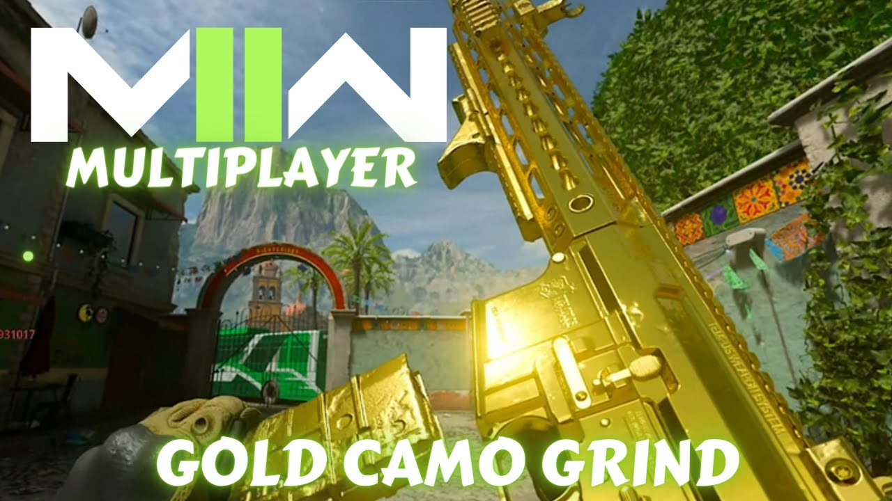 MODERN WARFARE 2 MULTIPLAYER | GOLD CAMO GRIND | ROAD TO MAX PRESTIGE ...