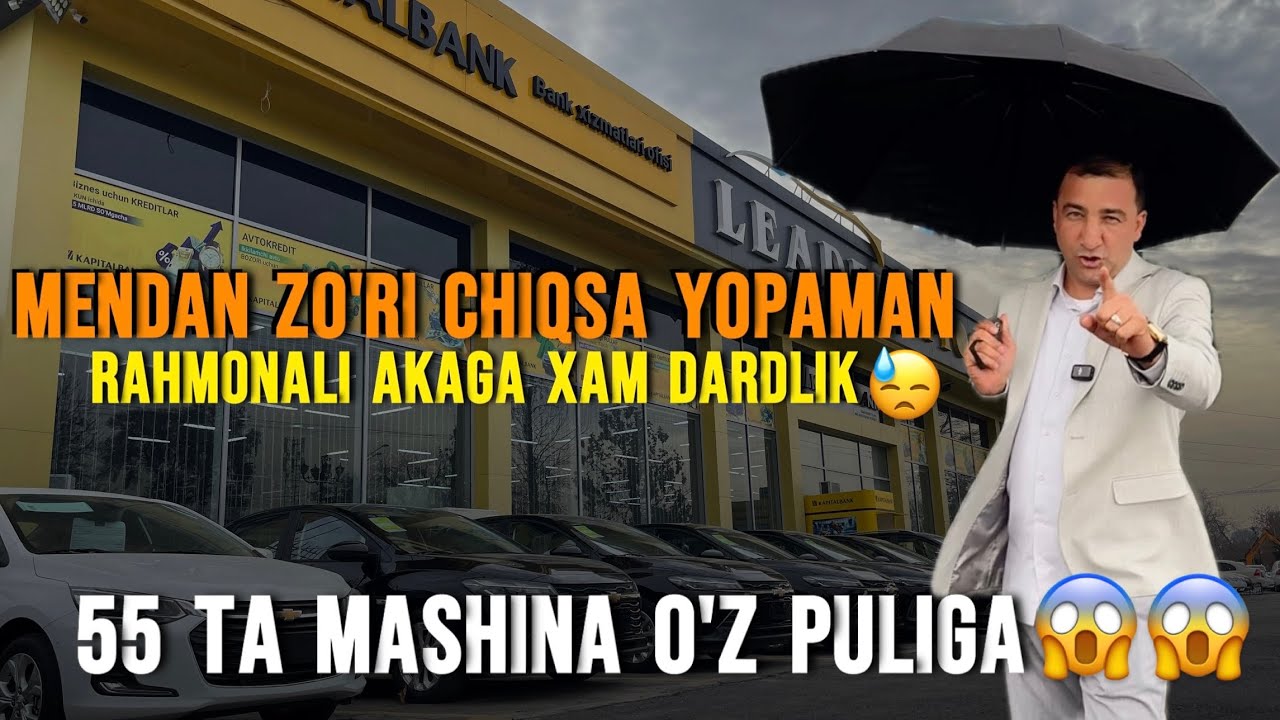 55- TA MASHINA O'Z PULIGA, MENDAN ARZONI CHIQSA 1-TA SALONI YOPAMAN ...