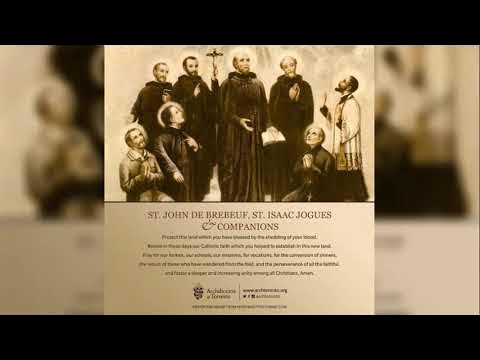 Saint of the Day October 19. Saints Isaac Jogues, Jean de Brébeuf, and ...