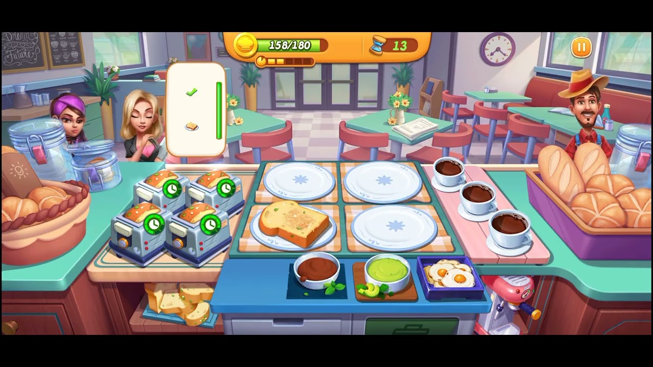 Cooking city new upload gameplay android smartphone IOS walkthrough all ...
