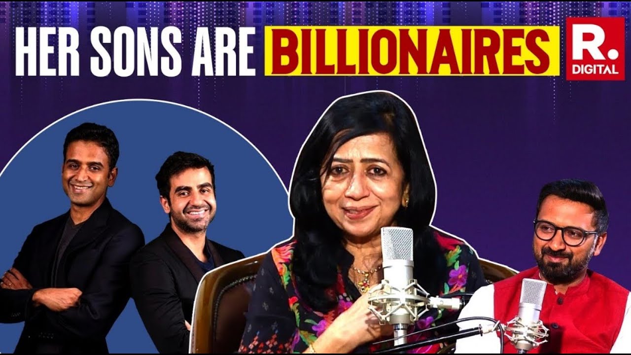 Republic Podcast Live: Zerodha Founders' Mother Revathi Kamath On Raising Two Billionaires - YouTube