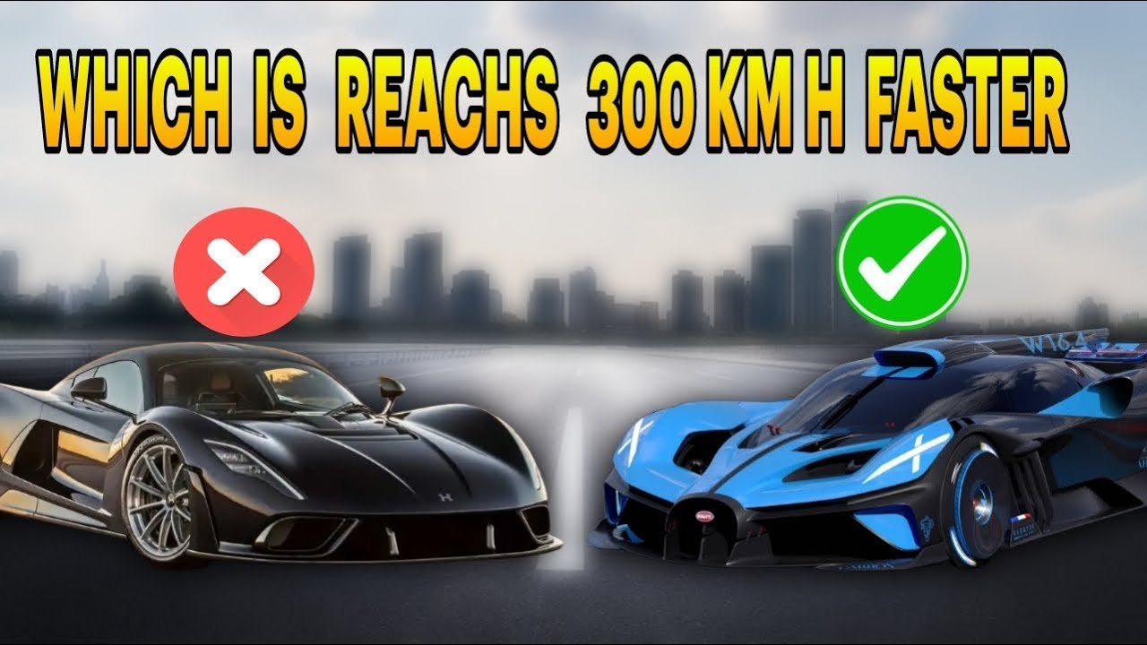 Which car can reach 300 km h faster | car quiz - YouTube