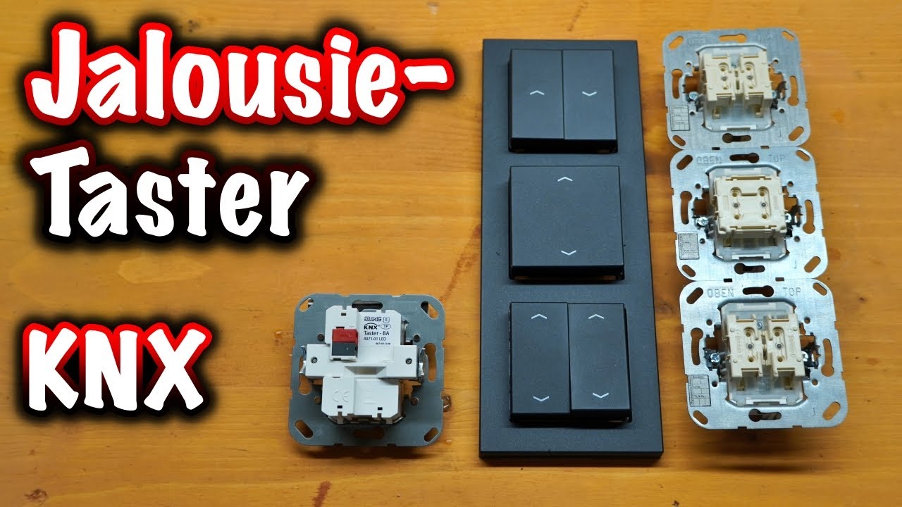 KNX Jalousietaster - Das solltest du darüber wissen! ElektroM - YouTube