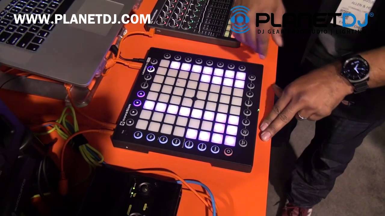 Novation Launchpad Pro Grid Controller with RGB LEDs | NAMM 2015 - YouTube