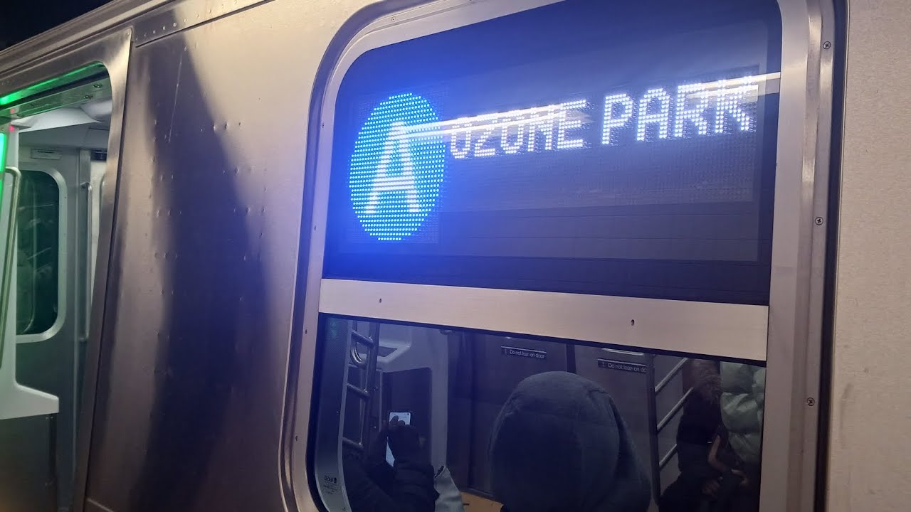 MTA R211 (A) Train to Lefferts Blvd @ 14th Street. - YouTube