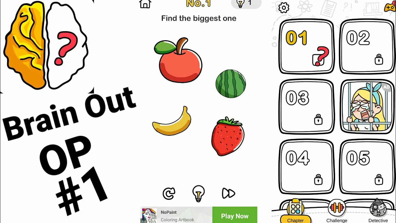 Brain out game play - YouTube