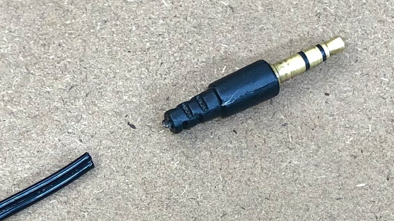 3-Wire Earphone Jack Repair – Easy DIY Fix for Broken Headphones! - YouTube