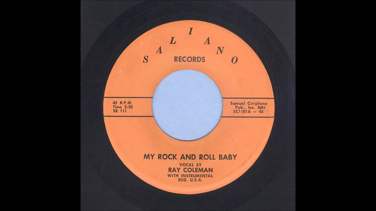 Ray Coleman - My Rock And Roll Baby - Rockabilly 45 - YouTube