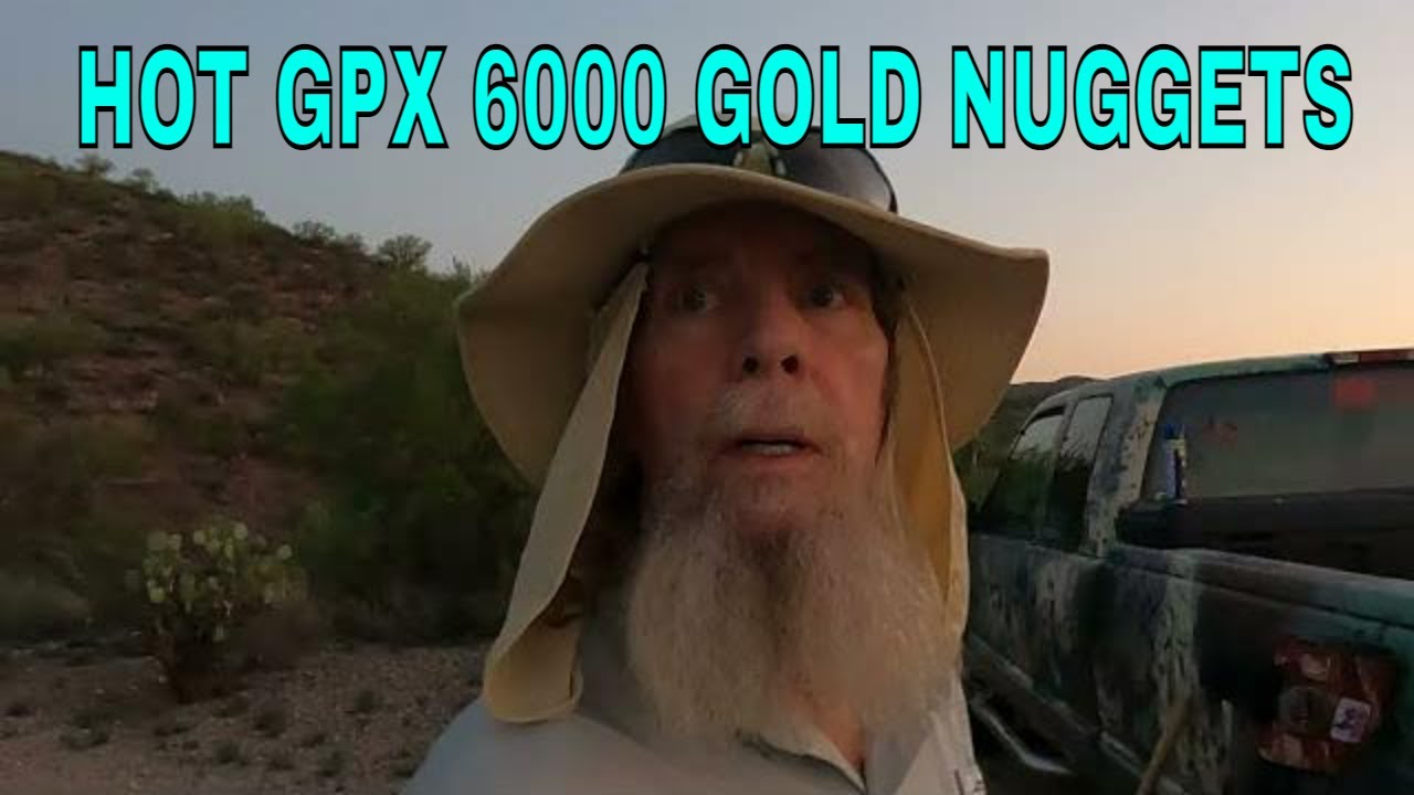 Hot And Sweaty Arizona Gold Nugget Shooting - YouTube
