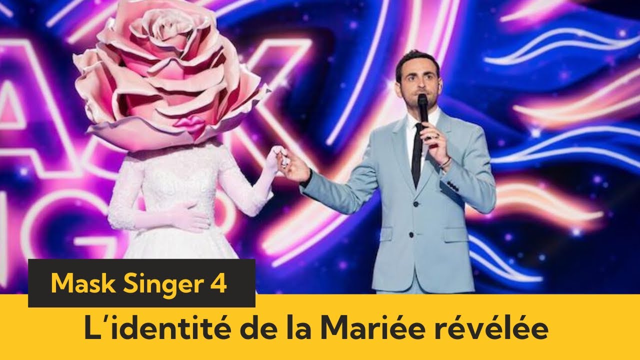 Mask Singer 4 : La Mariée démasquée, elle fait tomber le masque - YouTube