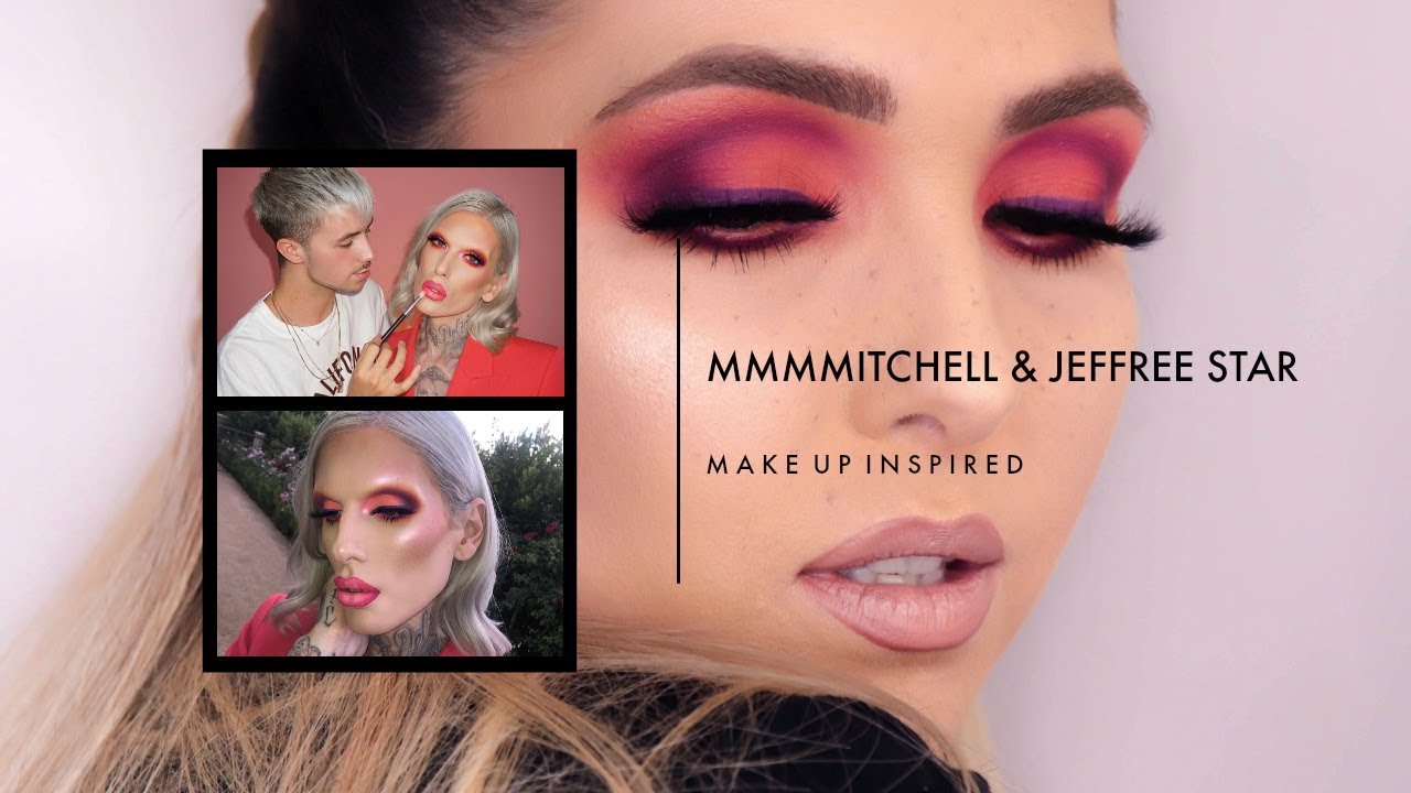 mmmmitchell & Jeffree Star | Inspired Makeup - YouTube