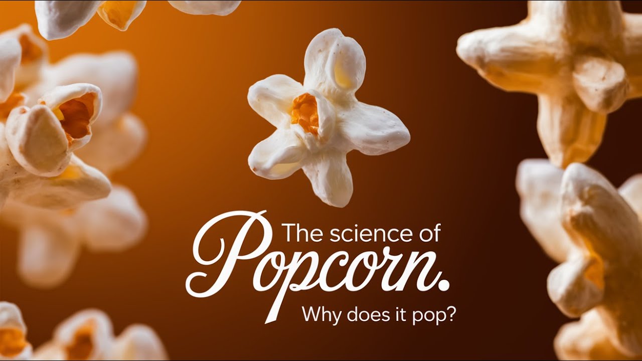 The Science of Popcorn Why Does It Pop by Explainer Express - YouTube